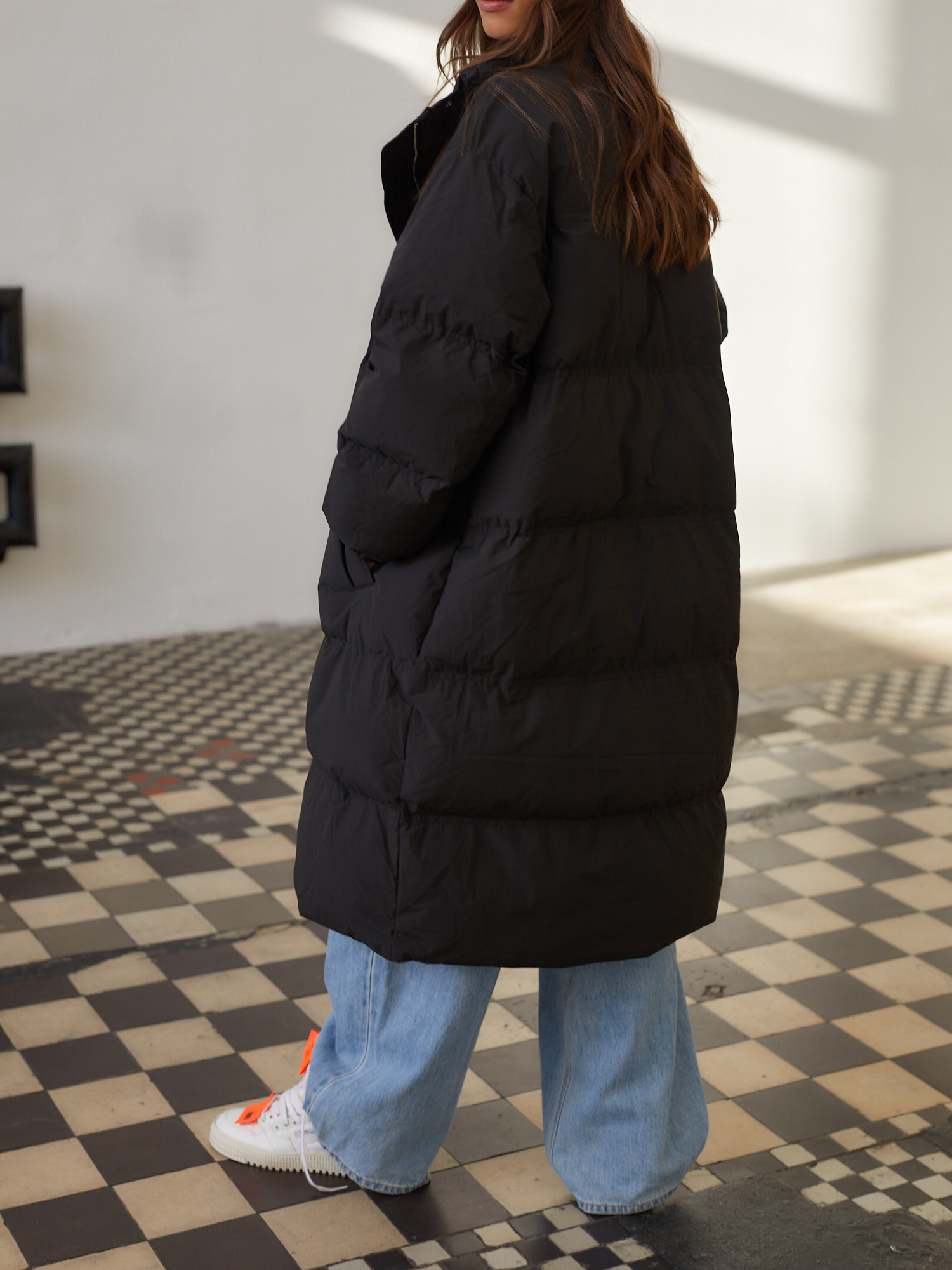 OVER BLACK PUFFER COAT Black [eng] | CLOTHING \ Outerwear BRANDS ...