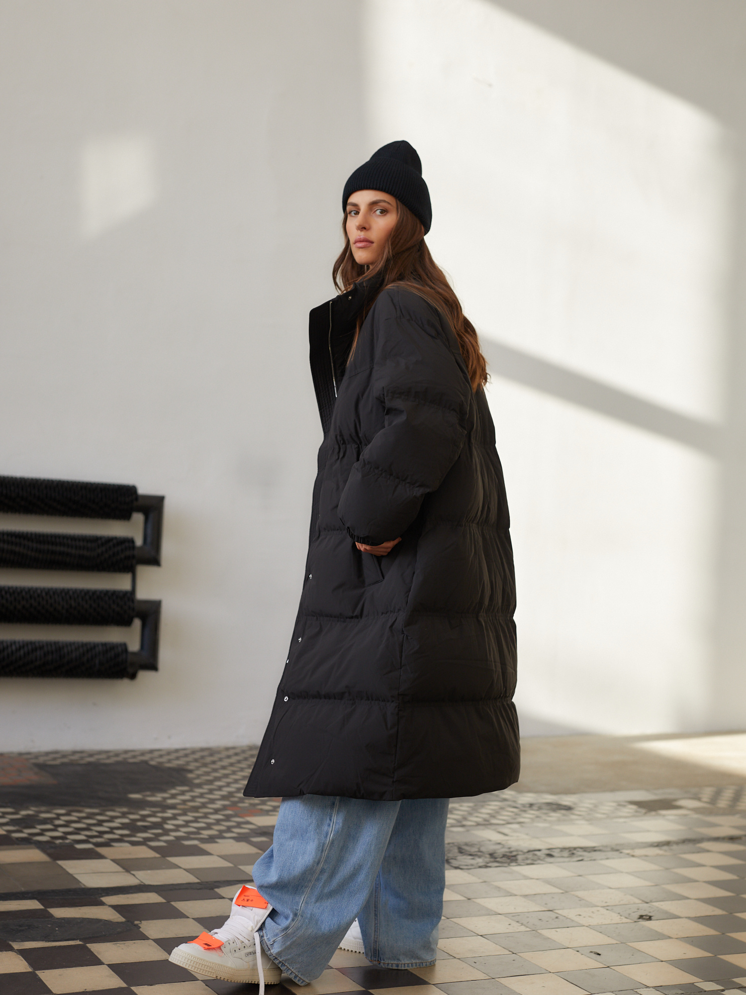 OVER BLACK PUFFER COAT Black [eng] | CLOTHING \ Outerwear BRANDS ...